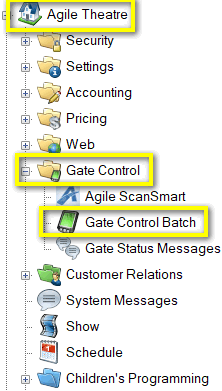 Creating A Gate Control Batch – Agile Ticketing Solutions